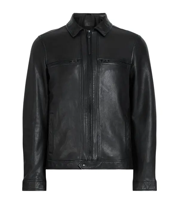 ALLSAINTS Leather Luck Jacket