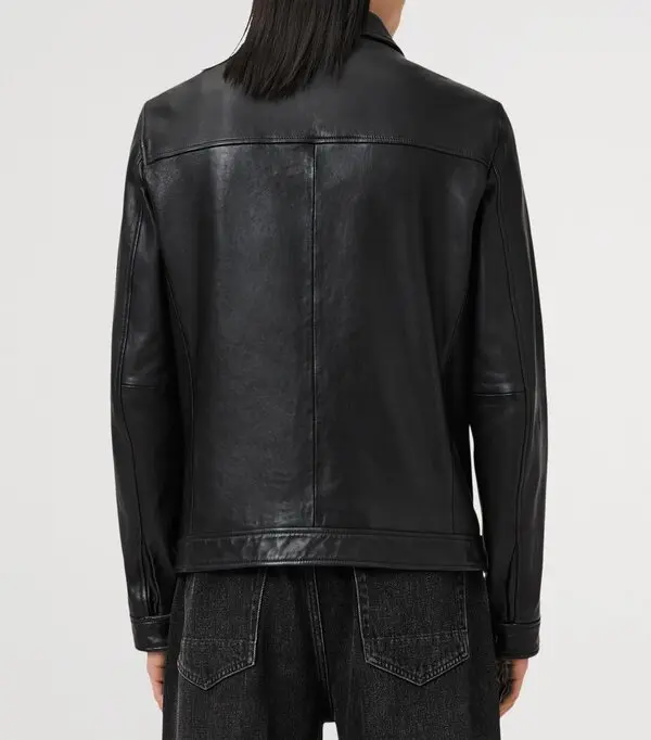 ALLSAINTS Leather Luck Jacket