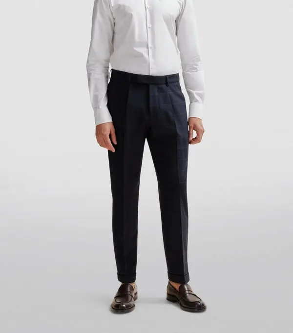 BOSS Check 2-piece Suit