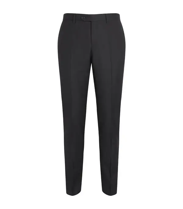 Emporio Armani Virgin Wool Tailored Trousers
