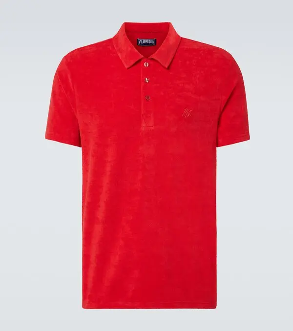 Vilebrequin Cotton-blend Terry Polo Shirt