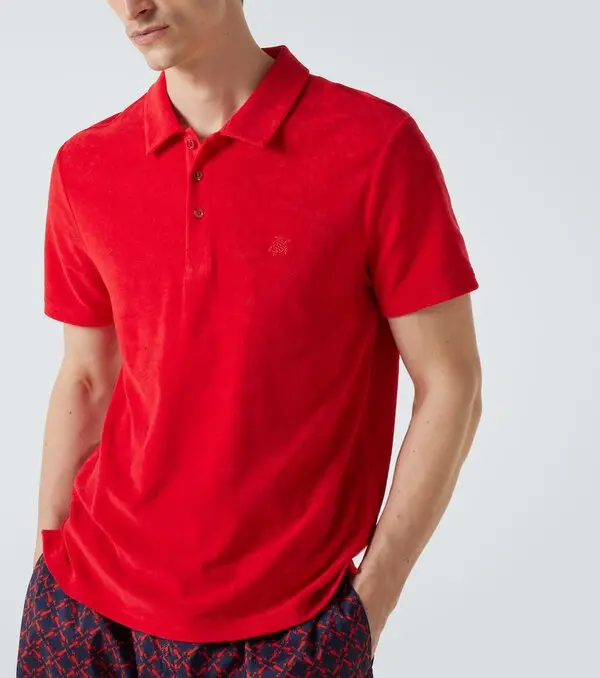 Vilebrequin Cotton-blend Terry Polo Shirt