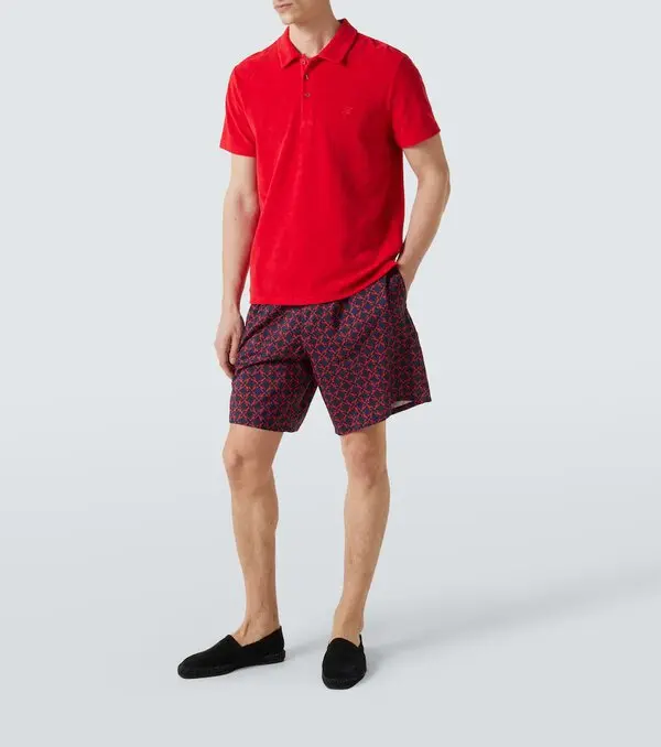 Vilebrequin Cotton-blend Terry Polo Shirt
