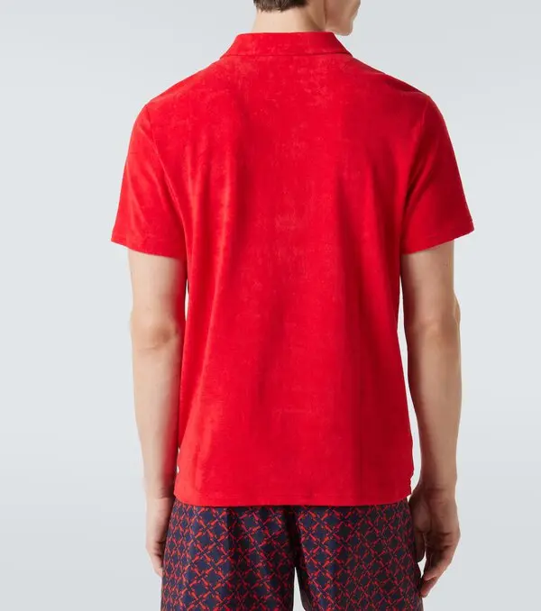 Vilebrequin Cotton-blend Terry Polo Shirt