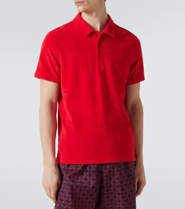 Vilebrequin Cotton-blend Terry Polo Shirt