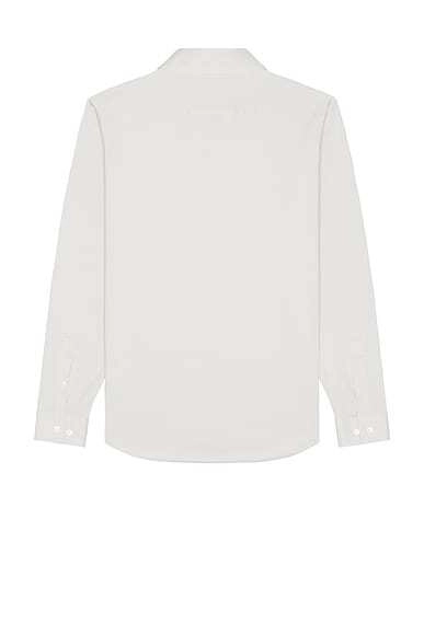 Theory Sylvain Structure Knit Shirt - Fog