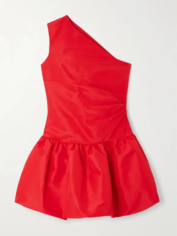 PATOU One-shoulder Mini Dress - Red
