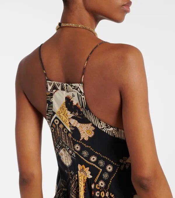 MARANT ETOILE Sabbage Printed Cotton Midi Dress