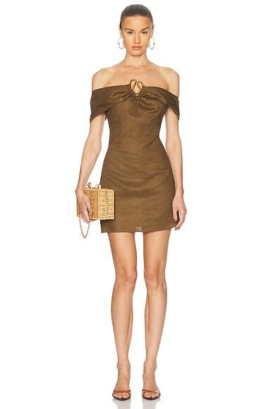 Cult Gaia Sawyer Off-the-shoulder Dress - Nymph