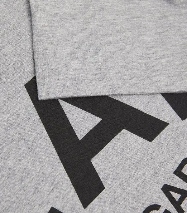 Play Comme Des Garcon Play Logo T-shirt - Grey