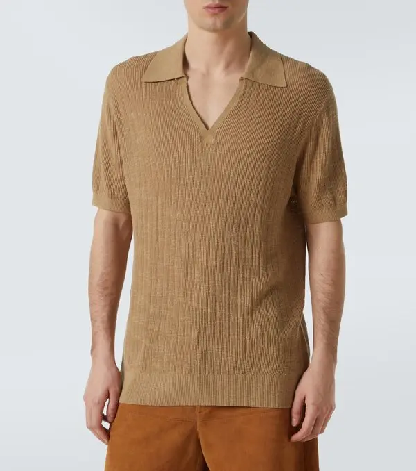 Frescobol Carioca Joaquim Cotton-blend Polo Sweater