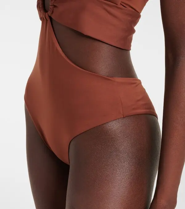 Max Mara Cleopatra Cut Out One Piece Swimsuit