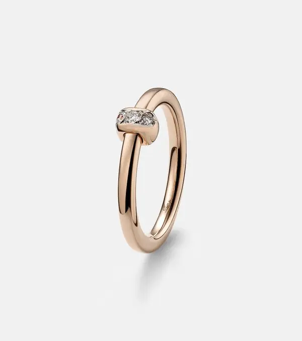 Pomellato Together 18kt Rose And Diamond Ring