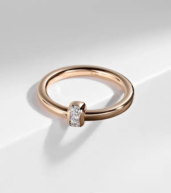 Pomellato Together 18kt Rose And Diamond Ring