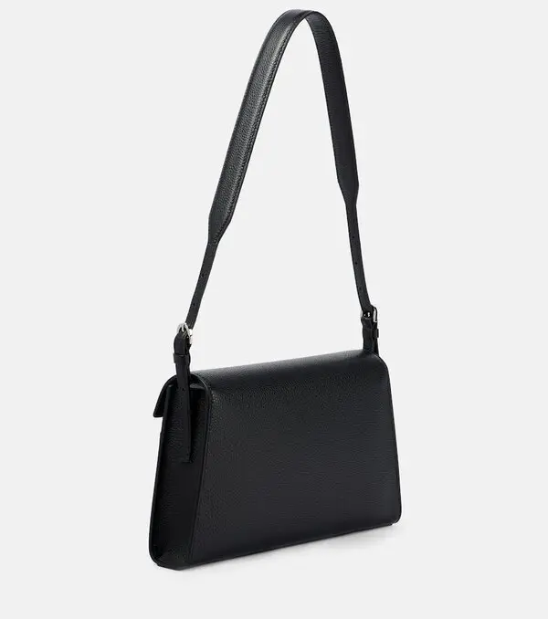Savette Symmetry 26 Leather Shoulder Bag - Black