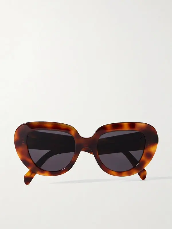 Celine Oversized Butterfly Acetate Sunglasses