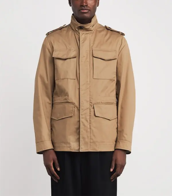 Pal Zileri Cotton-blend Field Jacket
