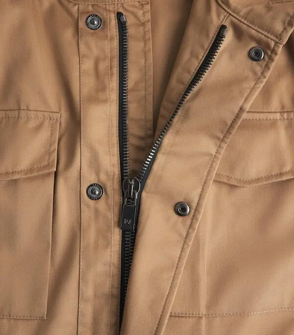 Pal Zileri Cotton-blend Field Jacket