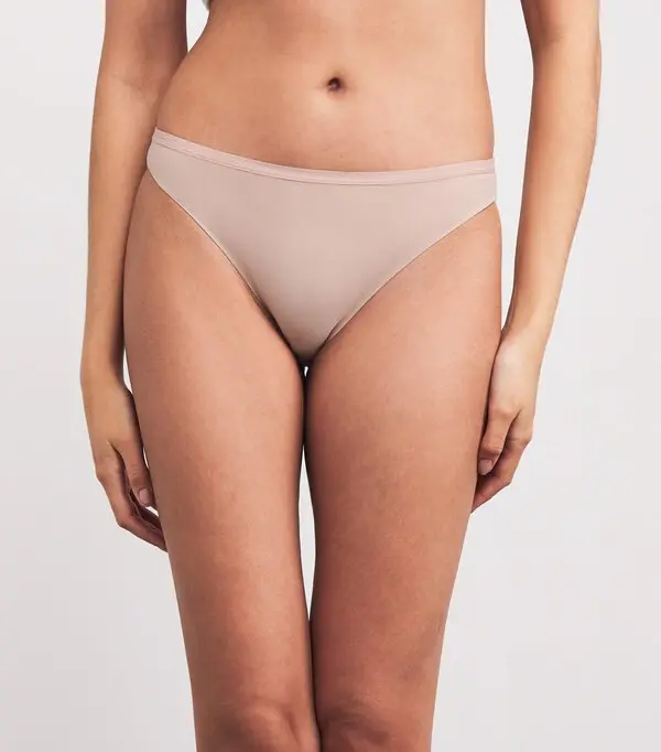 Calvin Klein Perfect Fit Bikini Briefs - Beige