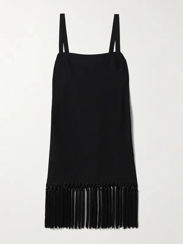 TALLER MARMO Palermo Fringed Mini Dress