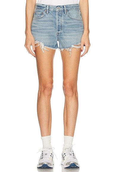 AGOLDE Parker Cut Off Shorts - Animate