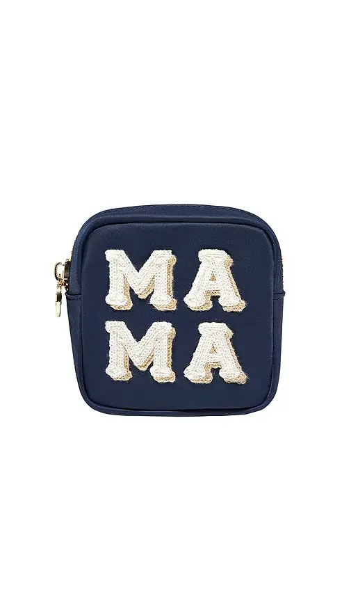Stoney Clover Lane Mama Embroidered Mini Pouch