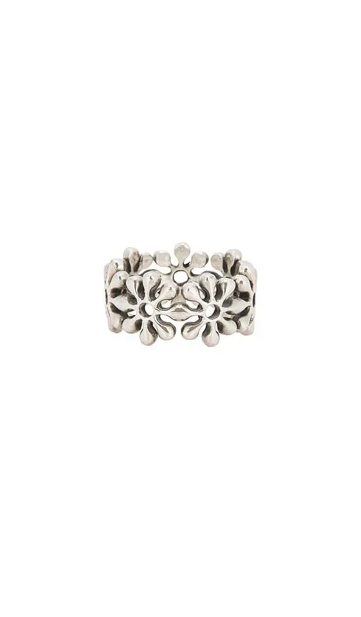 MAPLE Orbit Ring In . Also - Metallic Silver