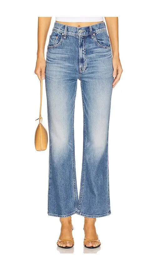 MOTHER The Scooter Ankle Jeans - Blue