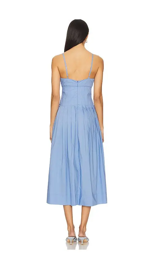 Minkpink Avalon Square Neck Midi Dress
