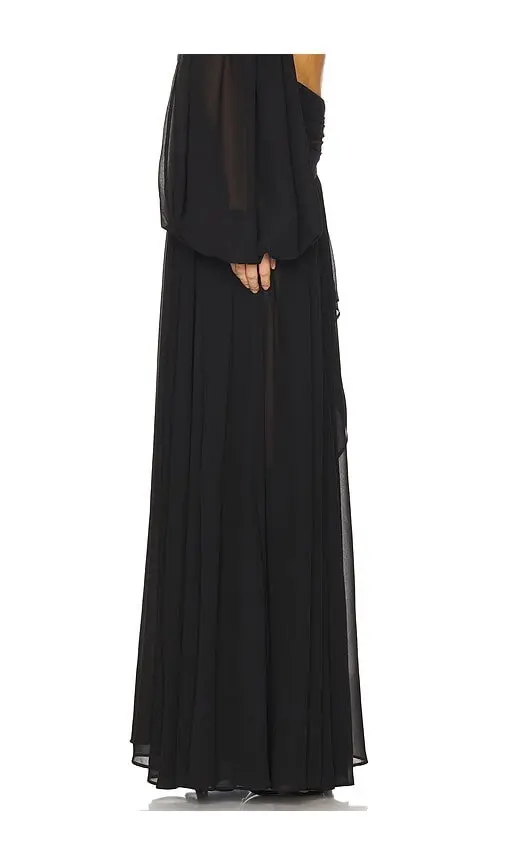 MICHAEL COSTELLO X Revolve Blair Maxi Skirt - Black