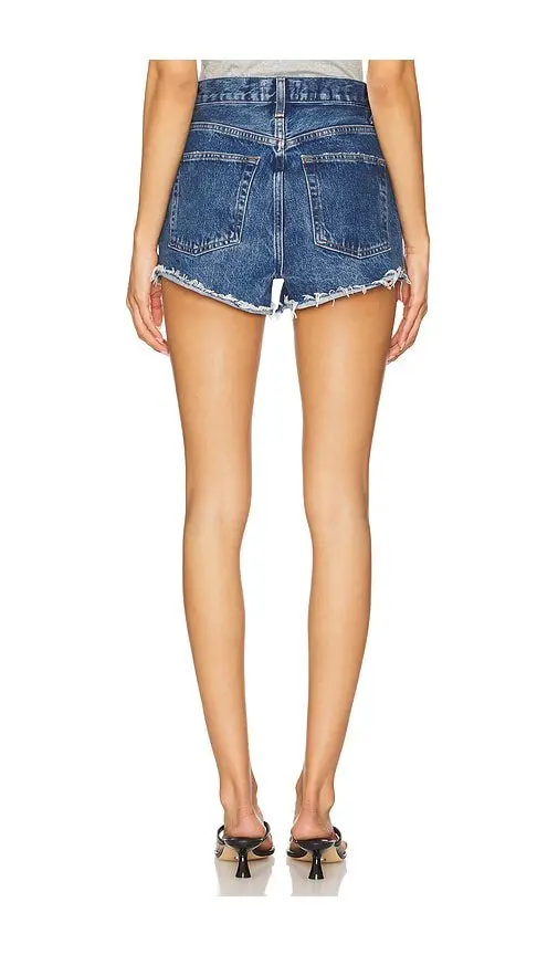 AGOLDE Ridley High Rise Short