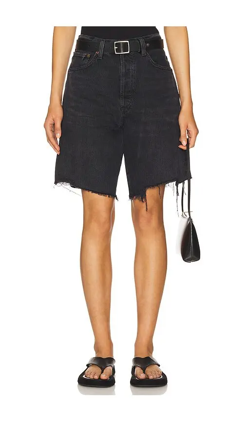 AGOLDE Indra Short - Black