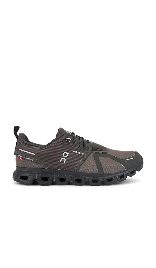 On 6 Waterproof Athletic Sneakers - Charcoal
