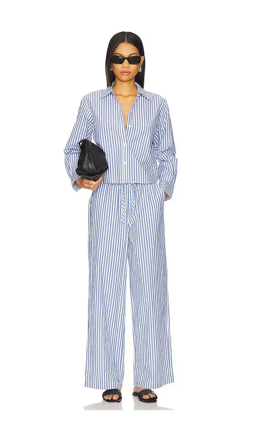 Rails Ramy Striped Shirt - Blue