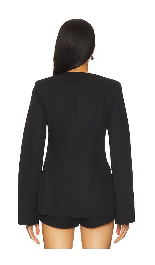 SNDYS. Emilie Fitted Blazer - Black