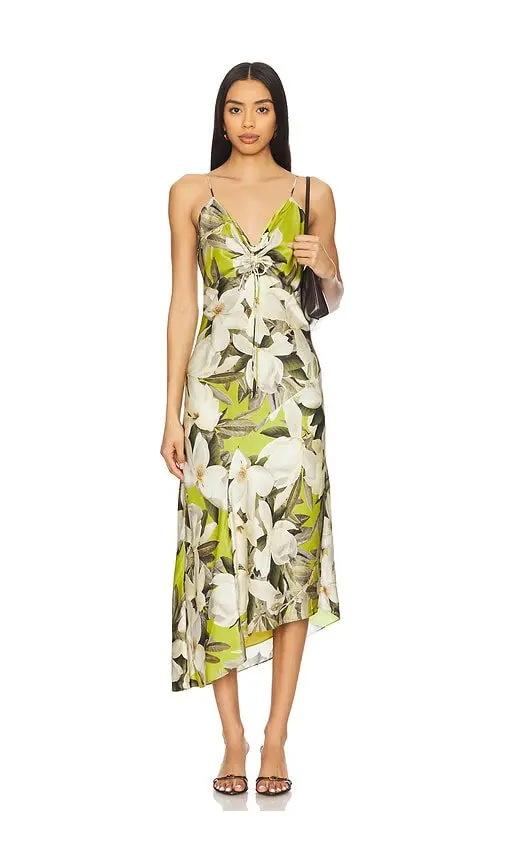 ALLSAINTS Alexia Floral Dress - Green
