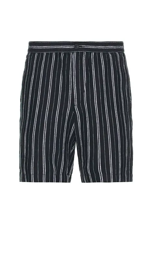Vince Mesa Stripe Beach Shorts