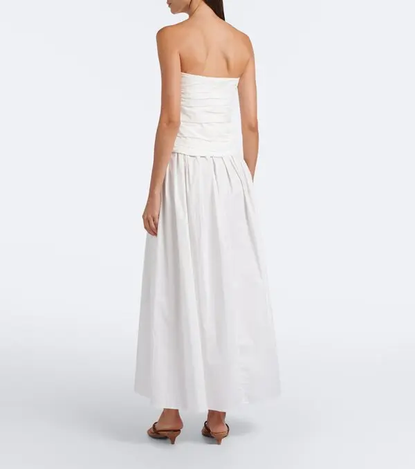 ADRIANA DEGREAS Cotton Maxi Skirt