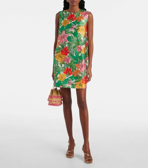 ALEMAIS Amelia Floral Mini Dress