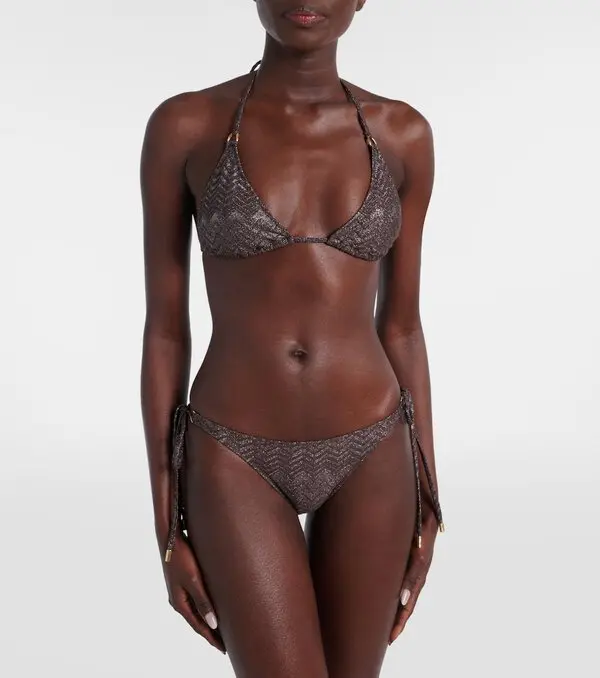 Melissa Odabash Key West Bikini Bottoms - Brown