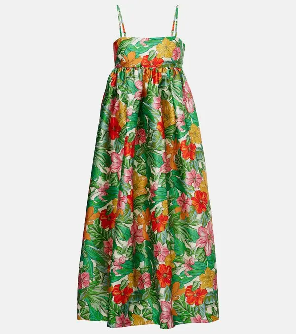 ALEMAIS Amelia Printed Gown - Multicoloured