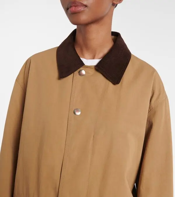 THE ROW Frank Cotton Gabardine Jacket
