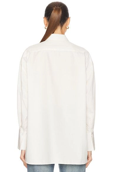 Renggli Boxy Long Sleeve Button Up Top
