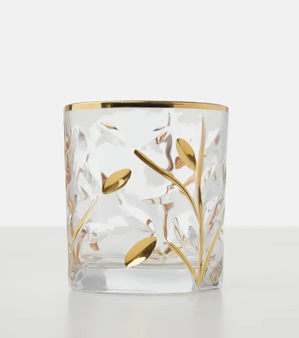 LES-OTTOMANS Set Of 4 Crystal Tumblers