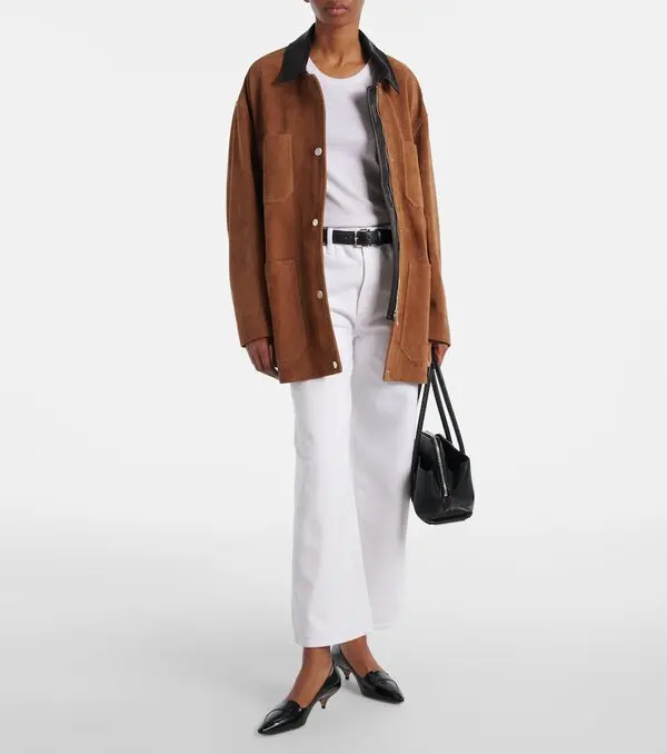 AGOLDE Harper Crop Wide-leg Jeans