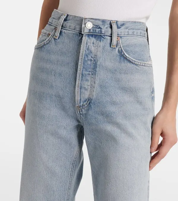 AGOLDE 90s Pinch Waist Straight Jeans In Force Wash