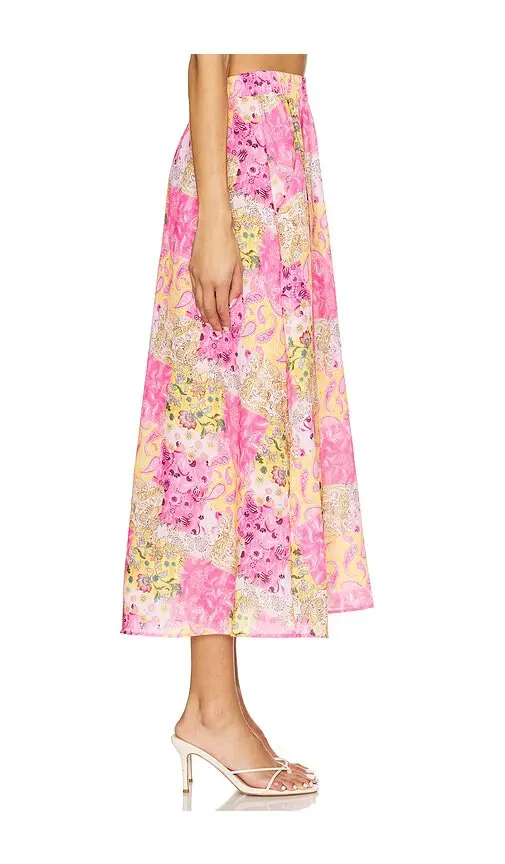 Peixoto Paula Printed Midi Skirt
