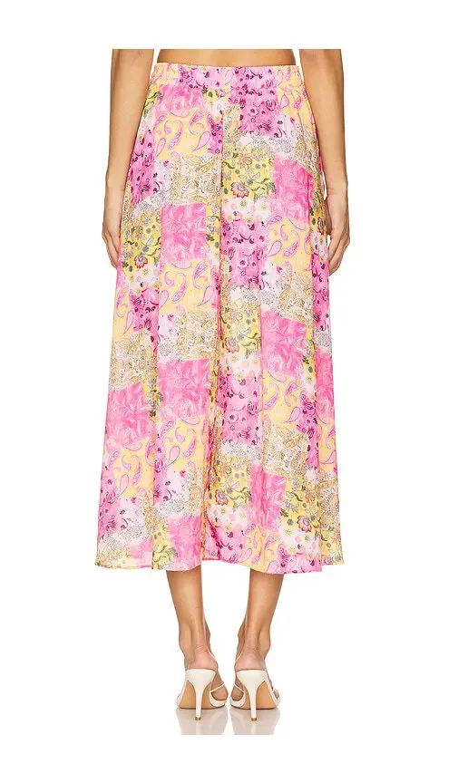 Peixoto Paula Printed Midi Skirt
