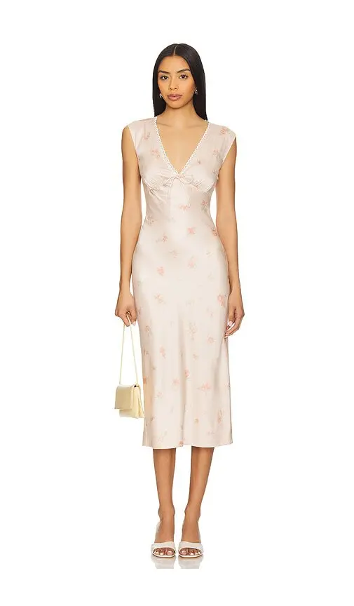 Tularosa Tina Midi Dress - Blush