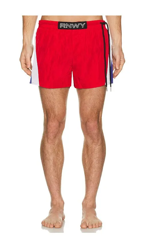 RUNAWAY THE LABEL Everett Boardshort In . Also